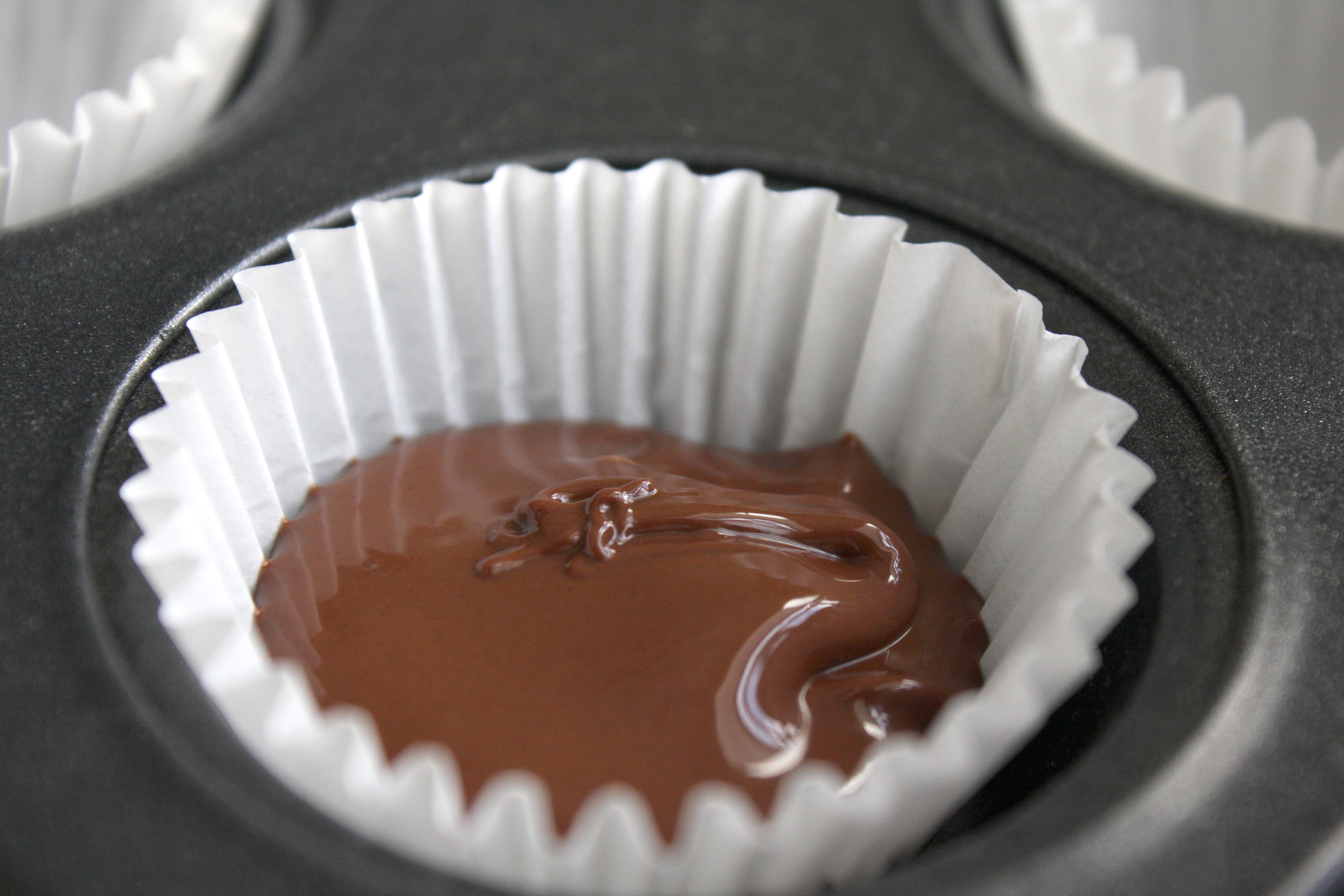 Almond Butter “Reese’s Cups” with Sea Salt