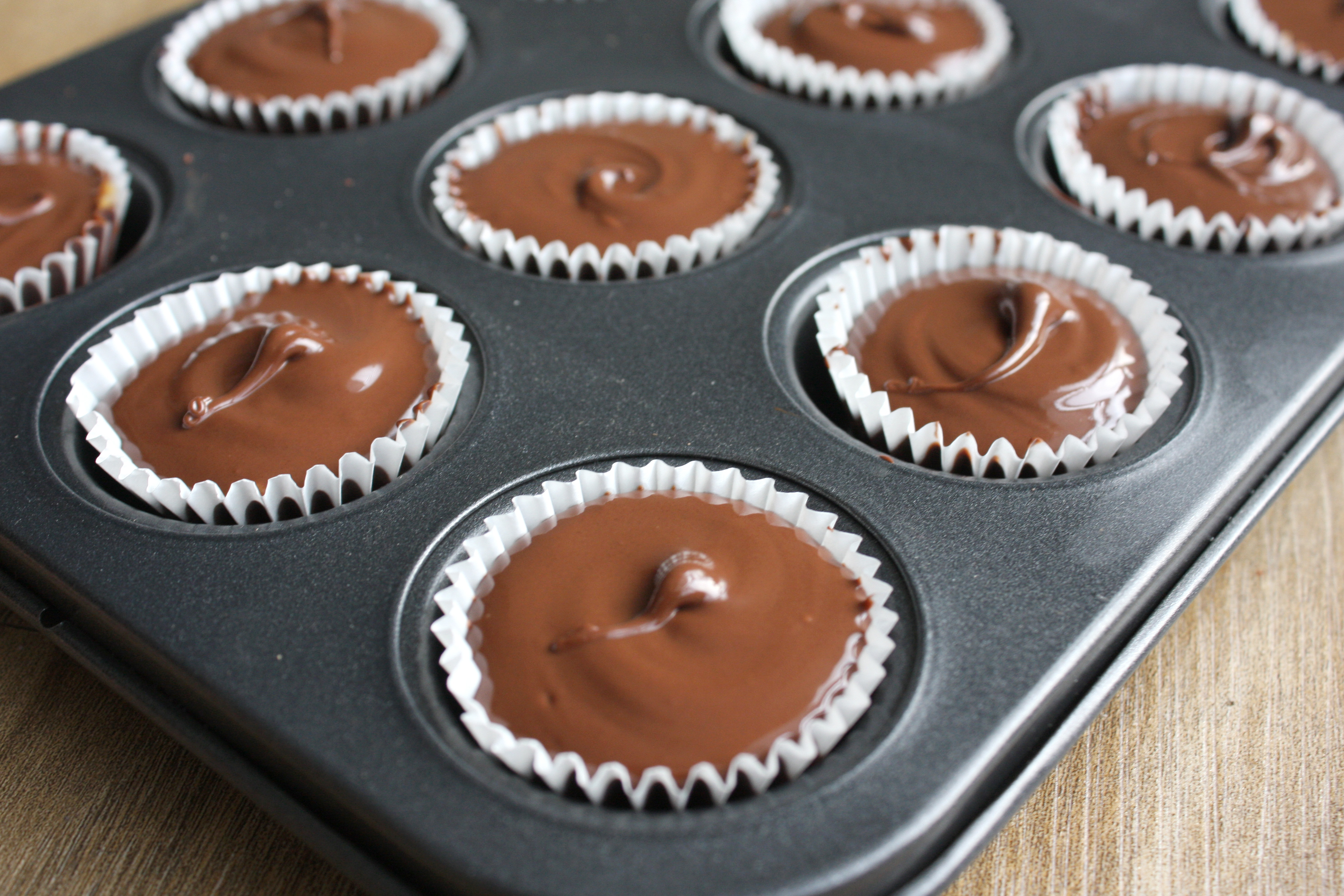 Almond Butter “Reese’s Cups” with Sea Salt